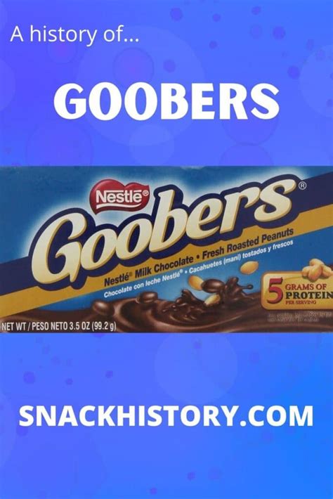 Goobers Candy History Origin And Facts Snackhistory