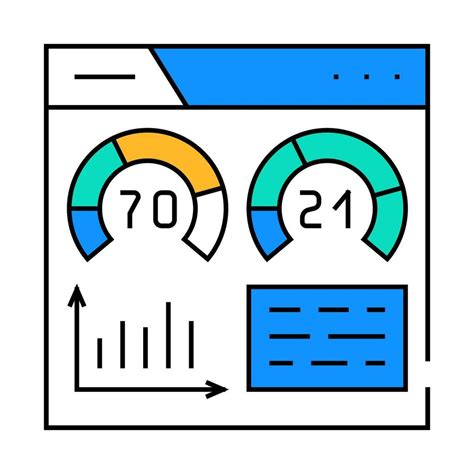 Keyword Difficulty Seo Icon Color Illustration 49829555 Vector Art At