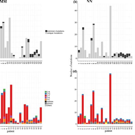 Collection Of Driver Mutations Grey In A The Primary Tumour Pt