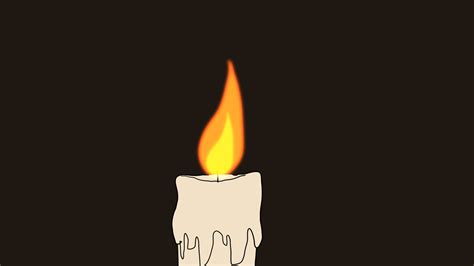 Animated Candle Flame 