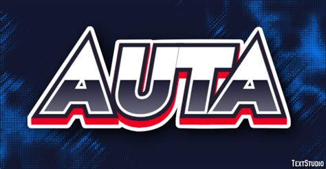 Auta Text Effect And Logo Design Name