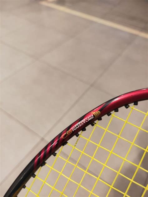 Yonex Arcsaber Z Slash Sports Equipment Sports And Games Racket And Ball Sports On Carousell