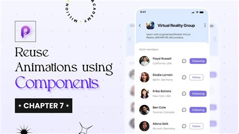 How To Reuse Animations Using Components Ui Animation Masterclass
