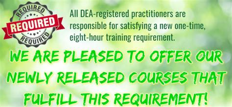Need Dea Requirements We Have Courses Available American Seminar