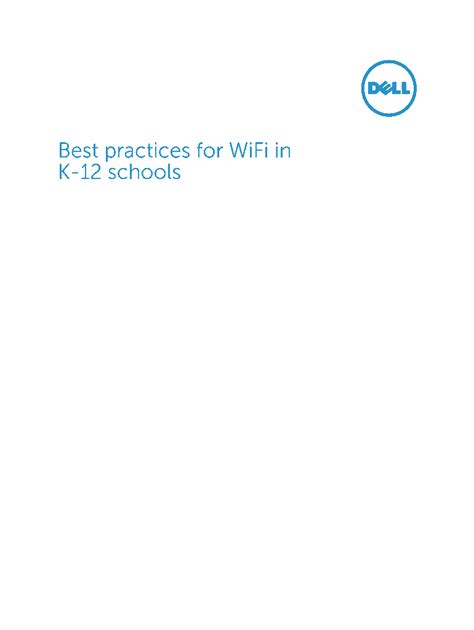 Fillable Online Best Practices For WiFi In Fax Email Print PdfFiller