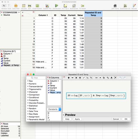 Solved How To Hide And Exclude Rows Based On Multiple Criteria Jmp User Community