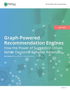 Recommendation Engine System Use Cases With Graph Databases