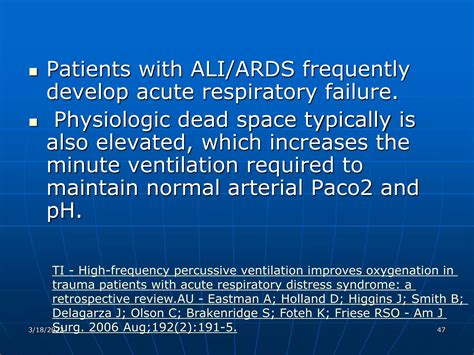 High Frequency Oscillatory Ventilation Ppsx