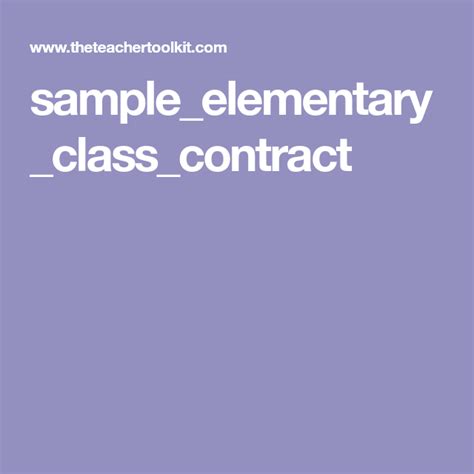Sampleelementaryclasscontract