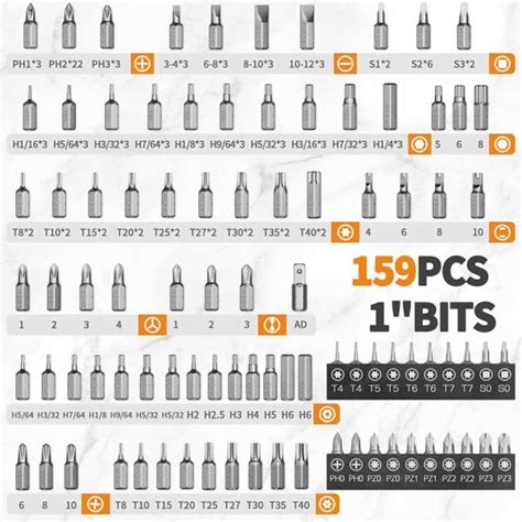 Enertwist 228pcs Ultimate Screwdriver Bit Set Enertwist
