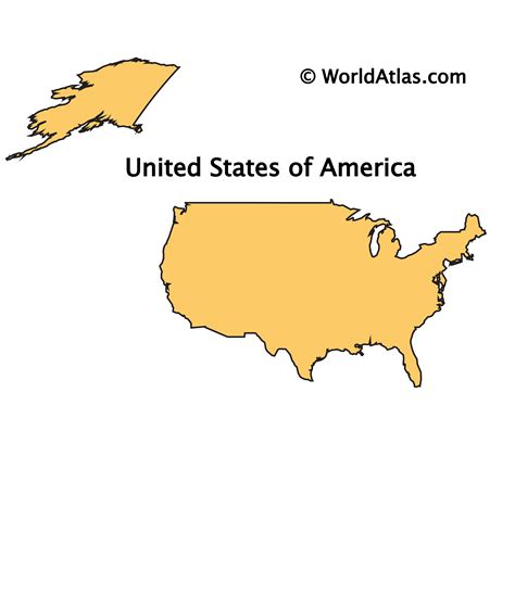 Usa World Map