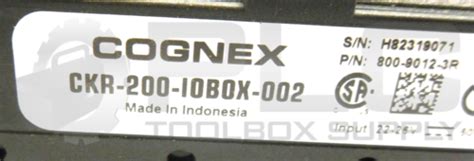 Cognex Ckr 200 I0b0x 002 Checker Module Plc Toolbox Supply Cognex Ckr 200 I0b0x 002 Checker Module Plc Toolbox Supply