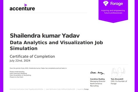 Shailendra Kumar Yadav On Linkedin Datascience Dataanalysis Datavisualization Accenture