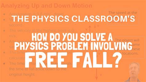 Free Fall Problem Solving