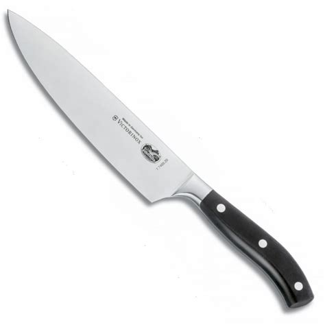 Универсальный кованый черный нож 20 см Victorinox 7.7403.20 - выгодная ...