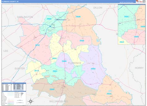 Map Of Florence County Explore Florence County Tourism Resources