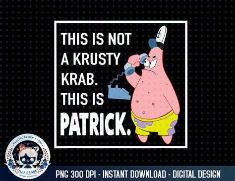 Mademark X Spongebob Squarepants Patrick Star This Is No Inspire