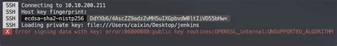 Error Signing Data With Key Error 06000080 Issue 7699 Eugeny