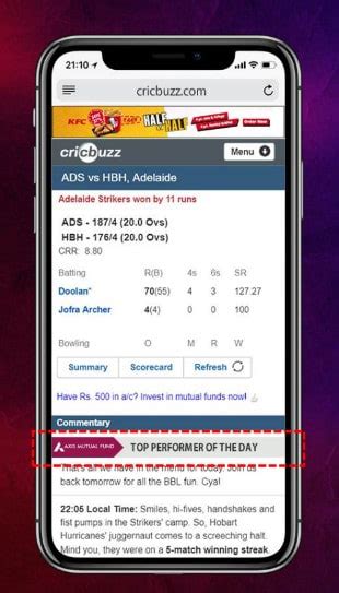 Cricbuzz Advertising Rates Cricbuzz Ads Advertise On Cricbuzz