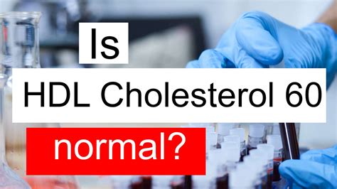 Is HDL Cholesterol Normal High Or Low What Does HDL Cholesterol Level Mean