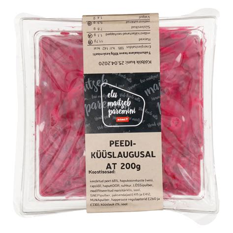 Peedi Küüslaugusalat 200g