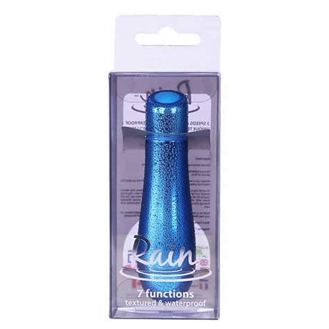 Blue Powerbullet Rain Waterproof Bullet Shaped Personal Massager