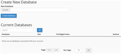 Mysql Databases And Users Overview Hostwinds