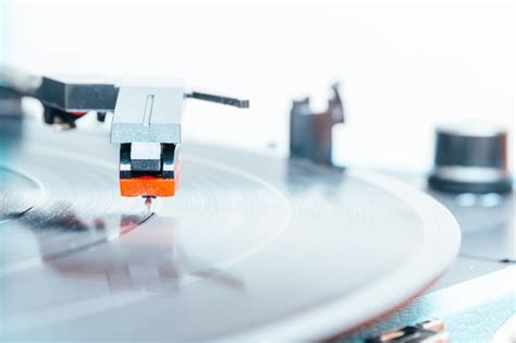 Premium Photo Extreme Close Up Horizontal Photo Of The Head Of A Turntable On A Vinyl Copy