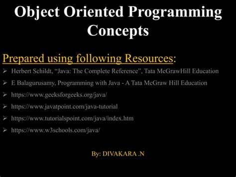 1 Object Oriented Programming Using Java Oops Conceptsppt
