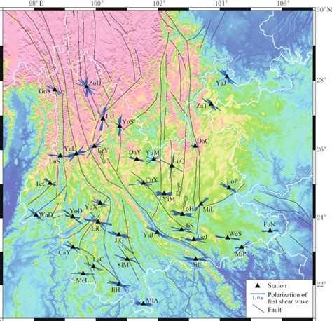 Shear Wave Splitting Measurements From Individual Xks Phases In Yunnan