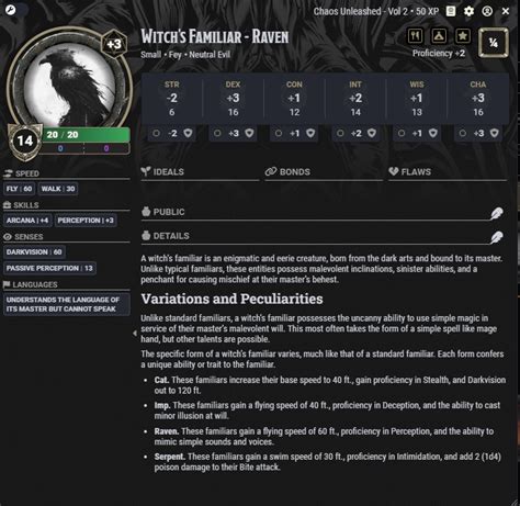 Chaos Unleashed Volume 2 Foundry Vtt Module Lunch Break Heroes