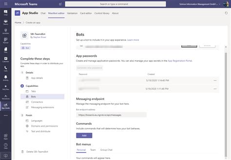 Bot Framework Teams Messaging Extensions Walkthrough Bisser Io