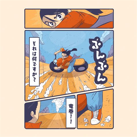Free Vector Hand Drawn Vintage Comic Illustration