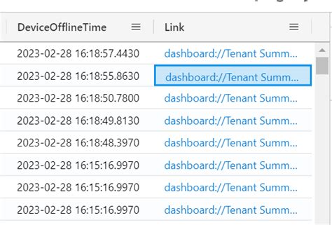 Creating A Drill Through In Adx Dashboard From A Table Microsoft Qanda