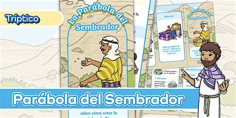 Tríptico De La Parábola Del Sembrador Twinkl