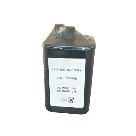 6v Lantern Battery 6v 4r25 Battery 9ah Cell Flasher Batteries Toolots