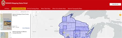 Interactive Mapping Status Portal Wgnhs Uwmadison
