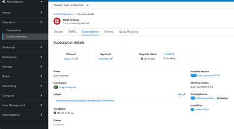Deploy Red Hat Quay On Openshift With The Quay Operator Red Hat Quay