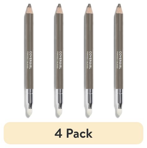 4 Pack Covergirl Perfect Blend Eyeliner Pencil 130 Smoky Taupe