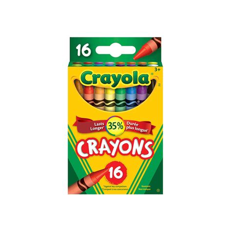 Crayola Regular Size Crayons Teachers File