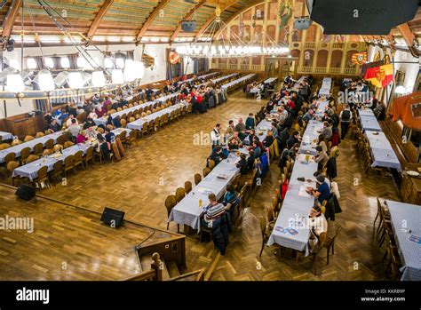 Germany Bavaria Munich Hofbrauhaus Oldest Beer Hall In Munich