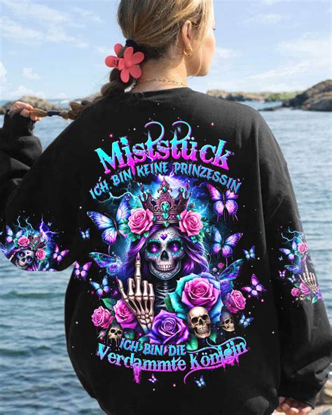 Ich Bin Keine Prinzessin VollstÄndiger Druck Tltw1503243 Schädel Sucht