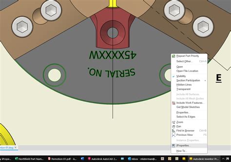 Solved Edit Partassy Iproperties From Drawing View Autodesk Community