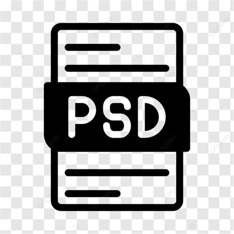 Psd File Type Icon Files Document Graphic Design With Outline Style