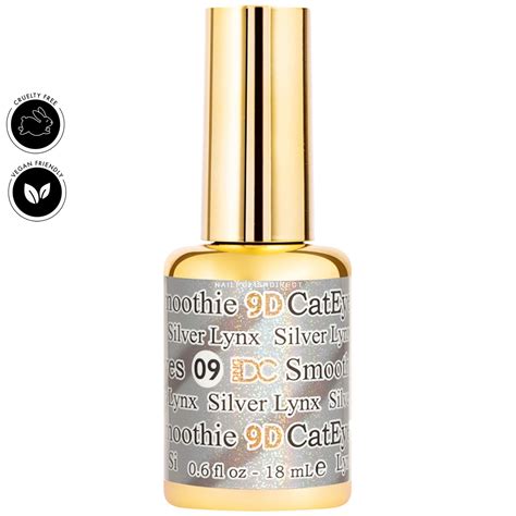 Dnd Dc Silver Lynx 9d Cat Eye Gel Polish 18ml Nail Polish Direct