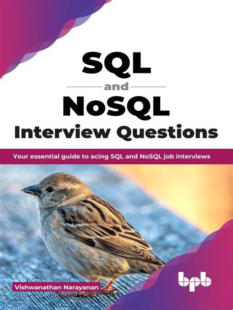 Buy Sql And Nosql Interview Questions Book 📚 Online For Bpb Online