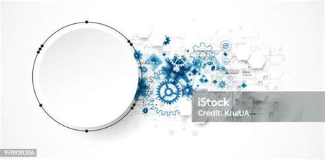 벡터 일러스트 레이 션 첨단 디지털 기술 및 엔지니어링 주제 0명에 대한 스톡 벡터 아트 및 기타 이미지 0명 개발