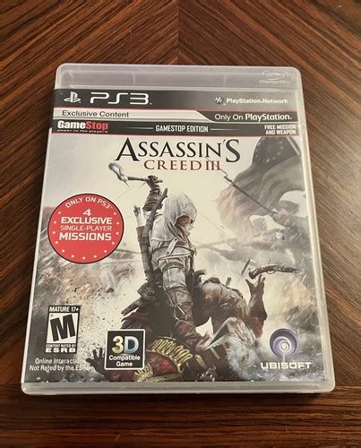 Assassins Creed Iii 3 Playstation 3 Ps3 Ebay