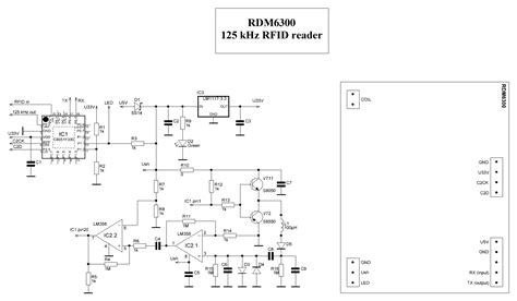 Custom Rdm6300 Firmware Rfid Readerwritter For Em4100 T5577 Ics Programming Electronics Diy