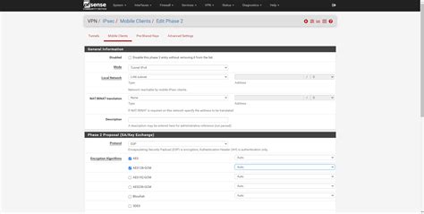 Configure IKEv IPsec VPN Server With PSK Or RSA In PfSense ITIGIC
